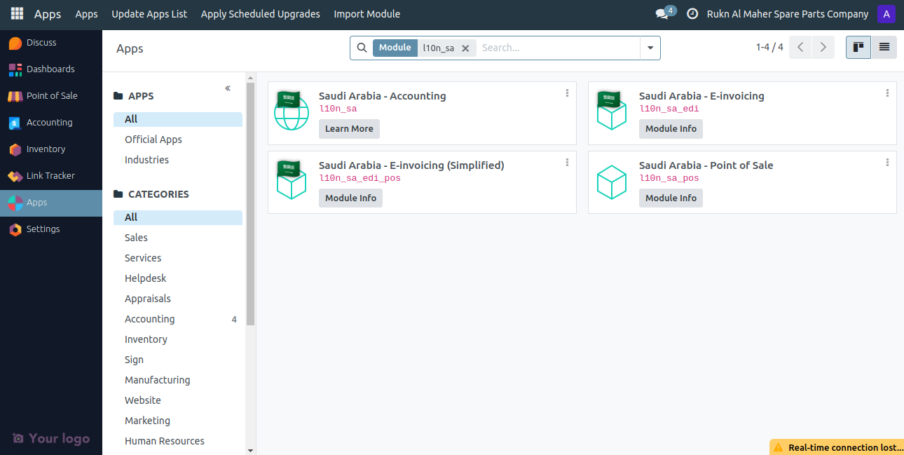 ZATCA Phase 2 Odoo Implementation | Saudi E-Invoicing & VAT